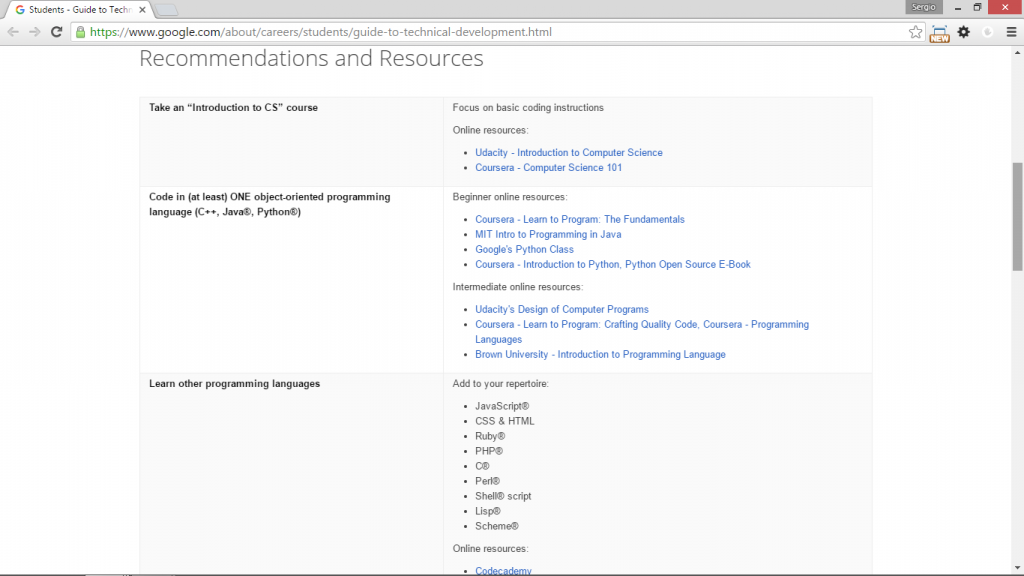 Los cursos para aprender a programar que recomienda Google ...