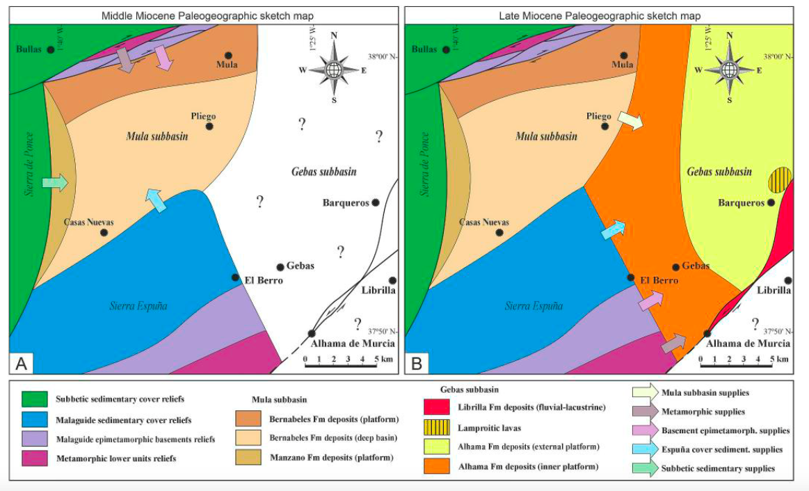 The Miocene sedimentary cover of the Mula-Gebas Basin (South Spain) – The Westernmost Tethys Blog